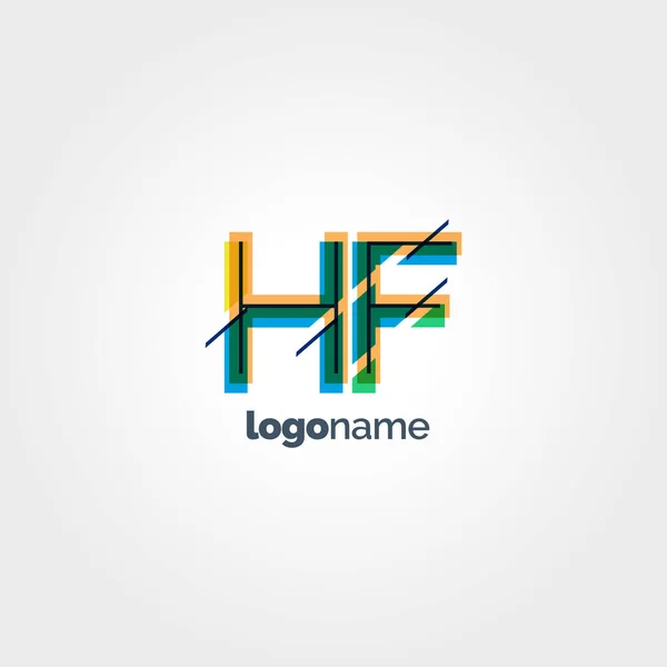 ᐈ Hf logo stock vectors, Royalty Free hf illustrations | download on ...