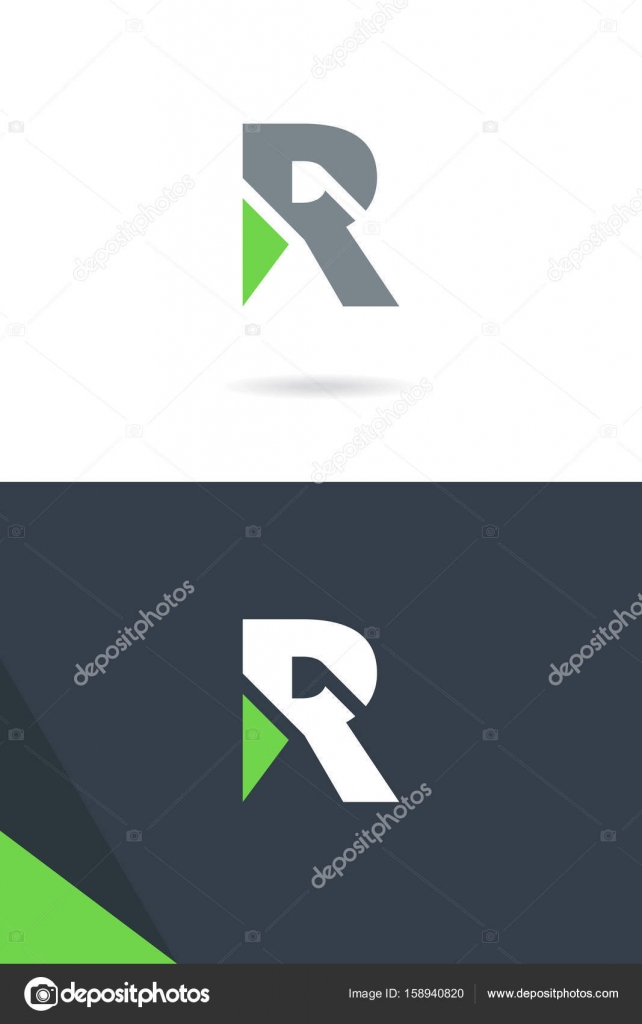 Vettoriale stockLoghi R a lettera singola di ©brainbistro #158940820
