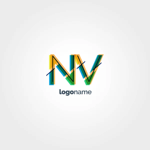 Letras nv Vector Art Stock Images | Depositphotos