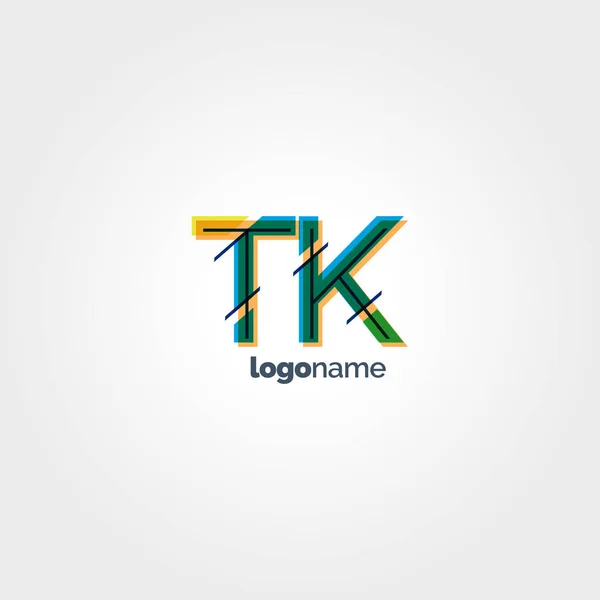 ᐈ Tk logo design stock vectors, Royalty Free tk logo illustrations ...