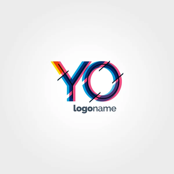 Yo logo design Vector Art Stock Images | Depositphotos