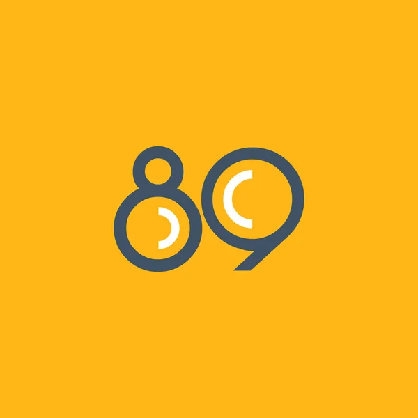 Number 89 Vector Art Stock Images | Depositphotos