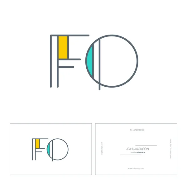 Fo design do logotipo Vector Art Stock Images | Depositphotos