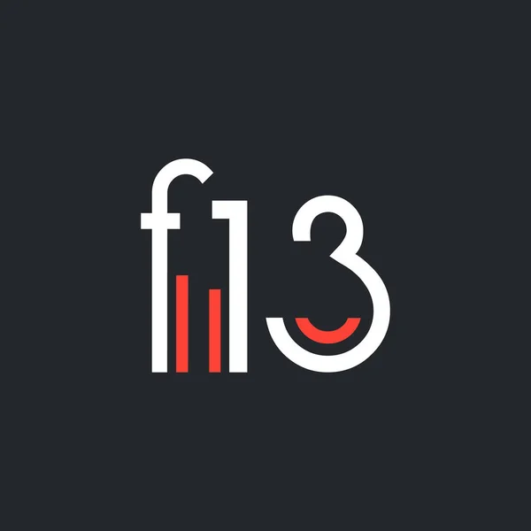 Digit logo F13 — Stock Vector © brainbistro #168406198
