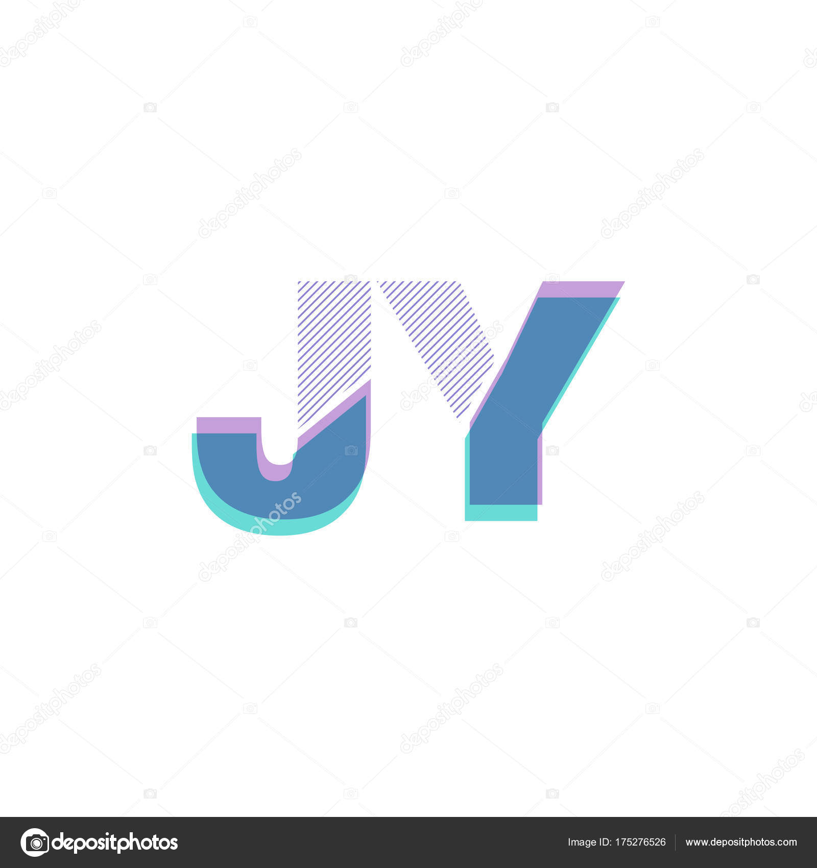 Logotipo de letras conjuntas Vector de stock por ©brainbistro 175276526