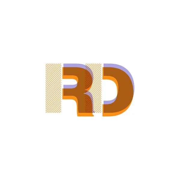Rdn letter imágenes de stock de arte vectorial | Depositphotos