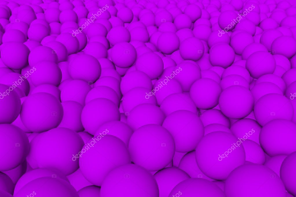3d render wall of violet mate balls set background — Stock Photo ...