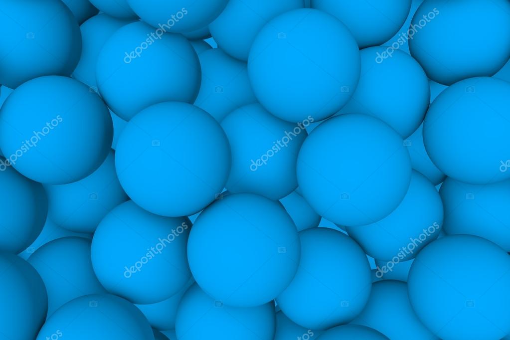 3d render wall of light blue mate balls set background — Stock Photo ...