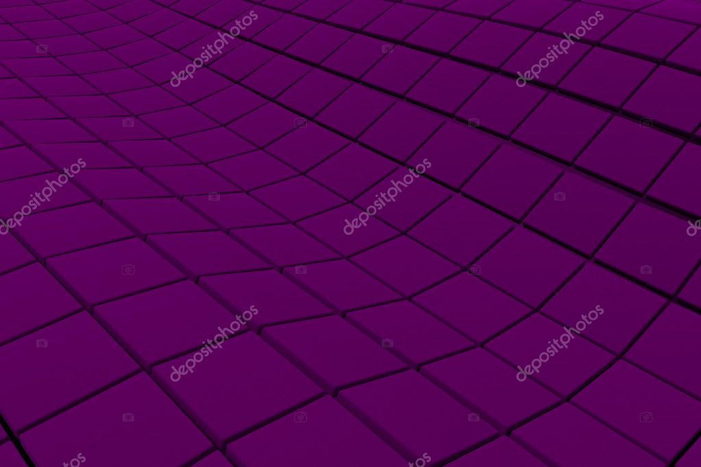 Wavy surface made of cubes, abstract background — Stock Photo ...