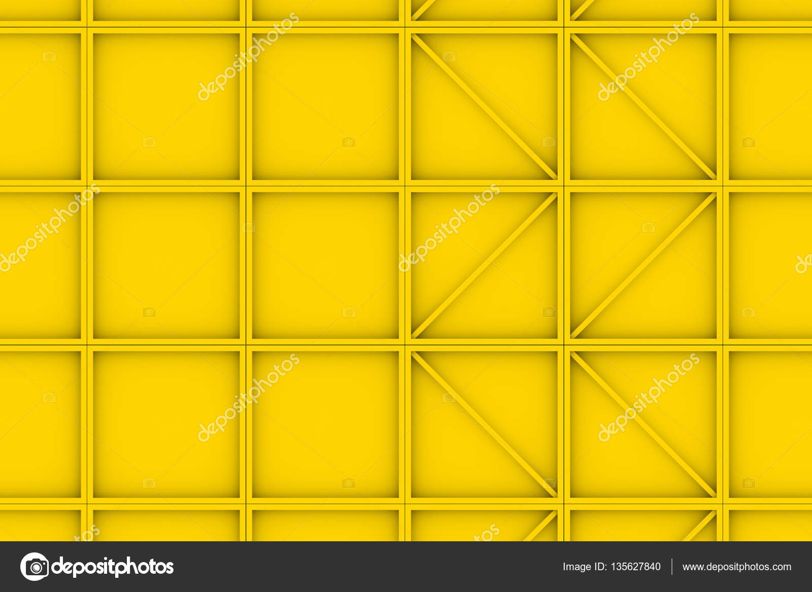 Wall of rectangle tiles with diagonal elements — Stock Photo © eZebolov ...