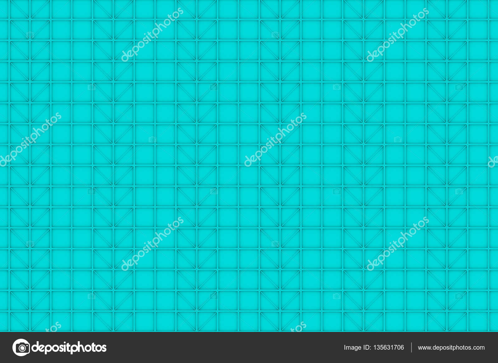 Wall of rectangle tiles with diagonal elements — Stock Photo © eZebolov ...