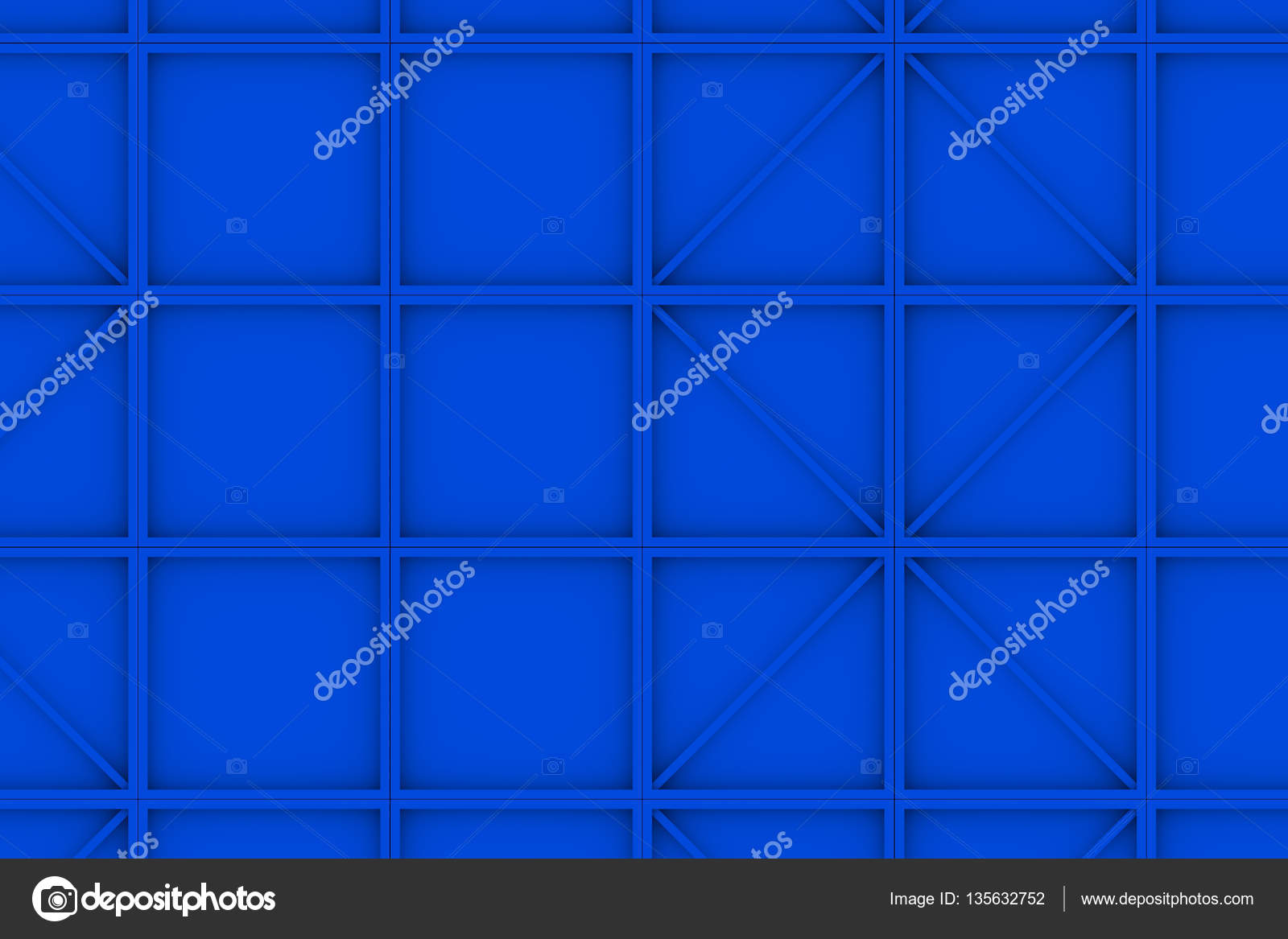 Wall of rectangle tiles with diagonal elements — Stock Photo © eZebolov ...