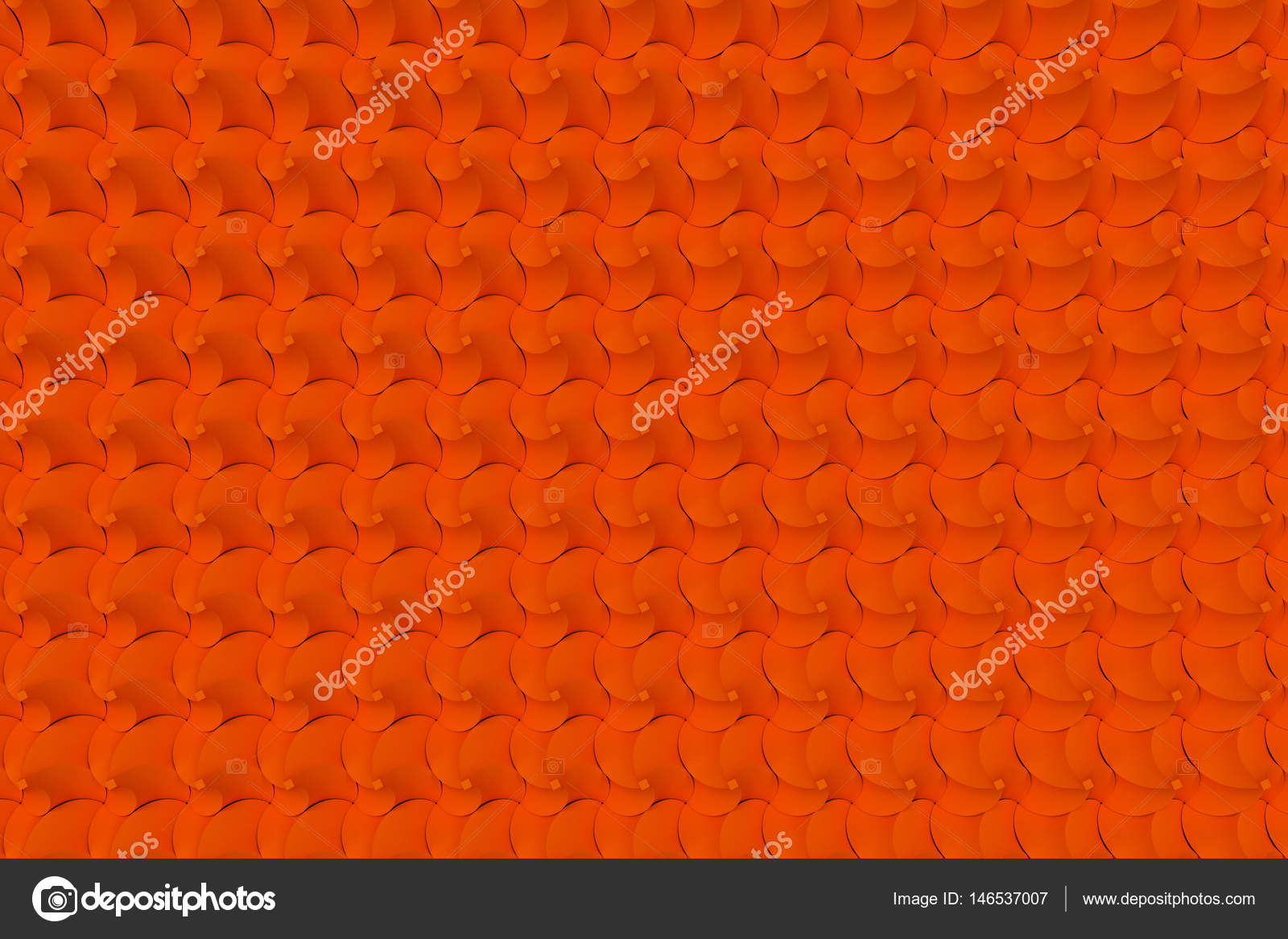 Pattern of orange twisted pyramid shapes Stock Photo by ©eZebolov 146537007