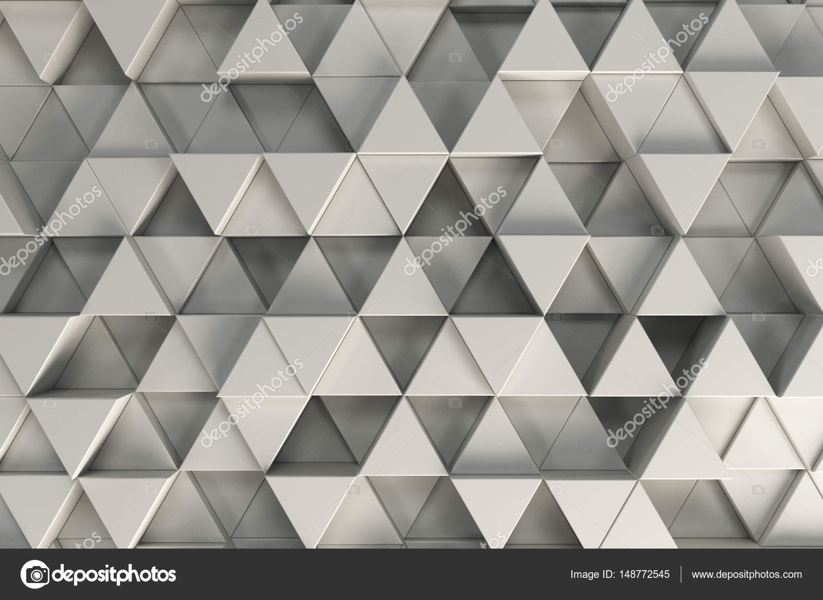 Pattern of white triangle prisms Stock Photo by ©eZebolov 148772545