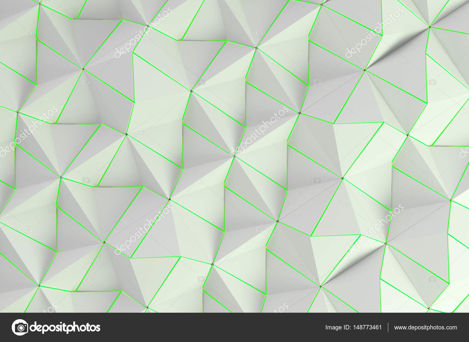 Pattern of white pyramid shapes Stock Photo by ©eZebolov 148773461