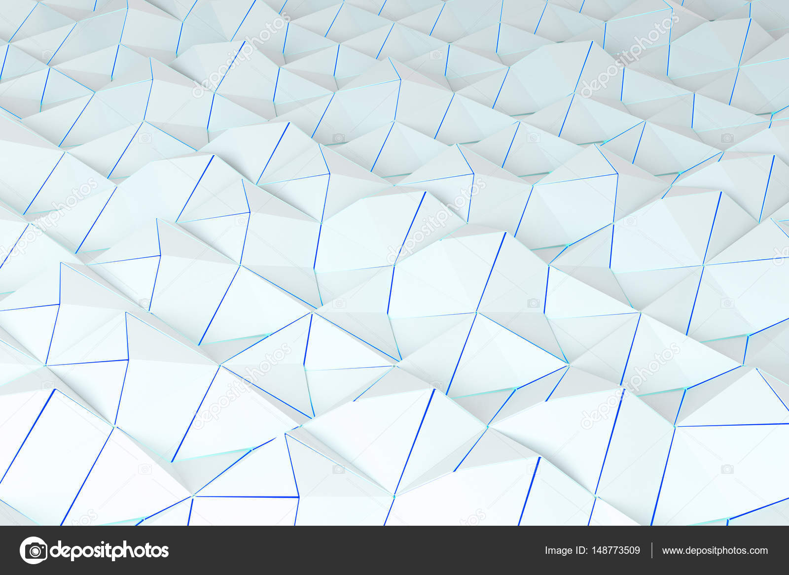 Pattern of white pyramid shapes Stock Photo by ©eZebolov 148773509