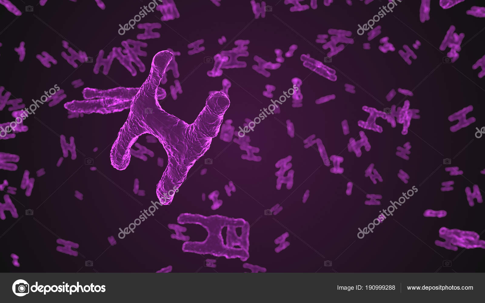 Abstract purple virus cells under microscope — Stock Photo © eZebolov ...
