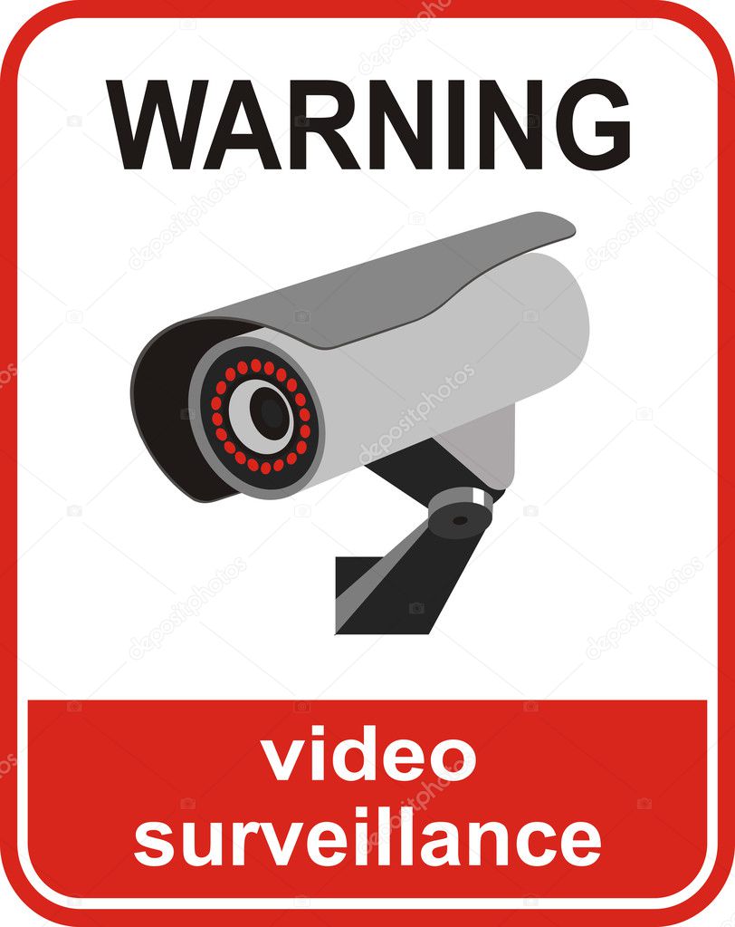Surveillance Camera Signs