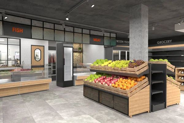 Convenience Store Building Design