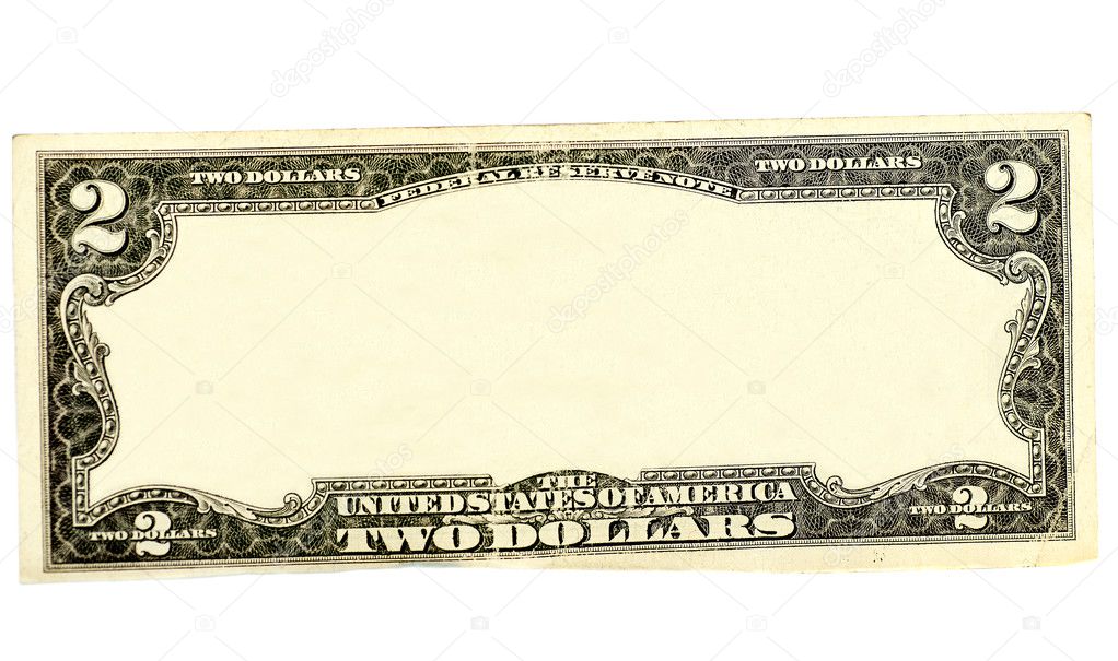 Two Dollar Bill Back