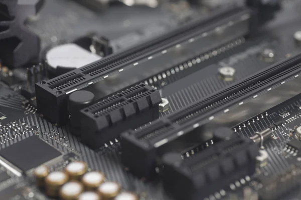 Intel LGA 1151 cpu socket on motherboard Computer PC Stock Photo by ...