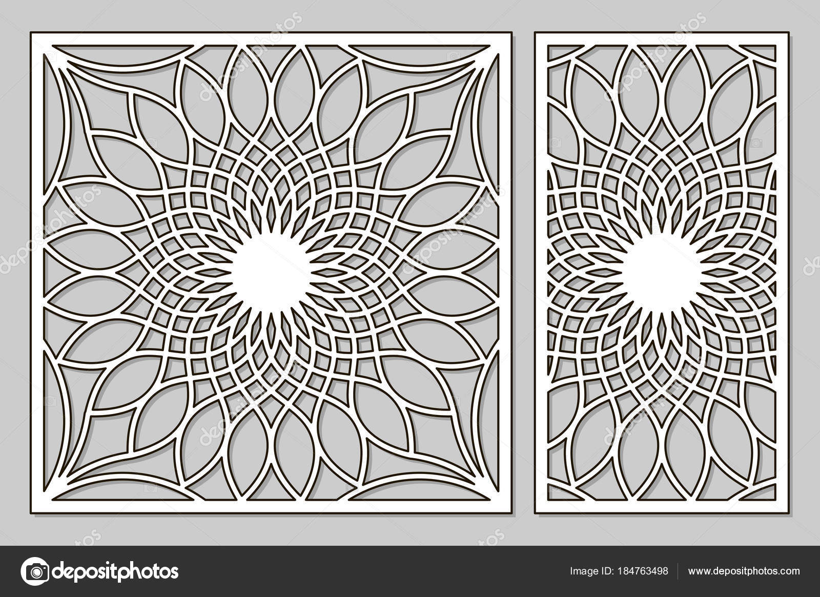 Floral Laser Cut Templates Patterns