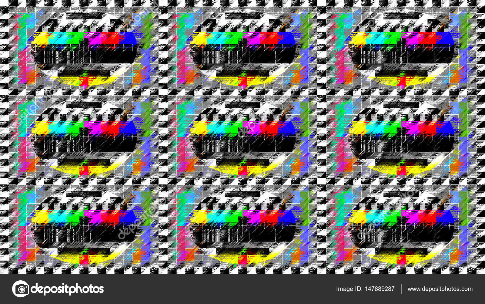 TV test image — Stock Photo © midonova.tamara #147889287