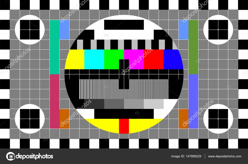 TV test image Stock Vector Image by ©midonova.tamara #147889229