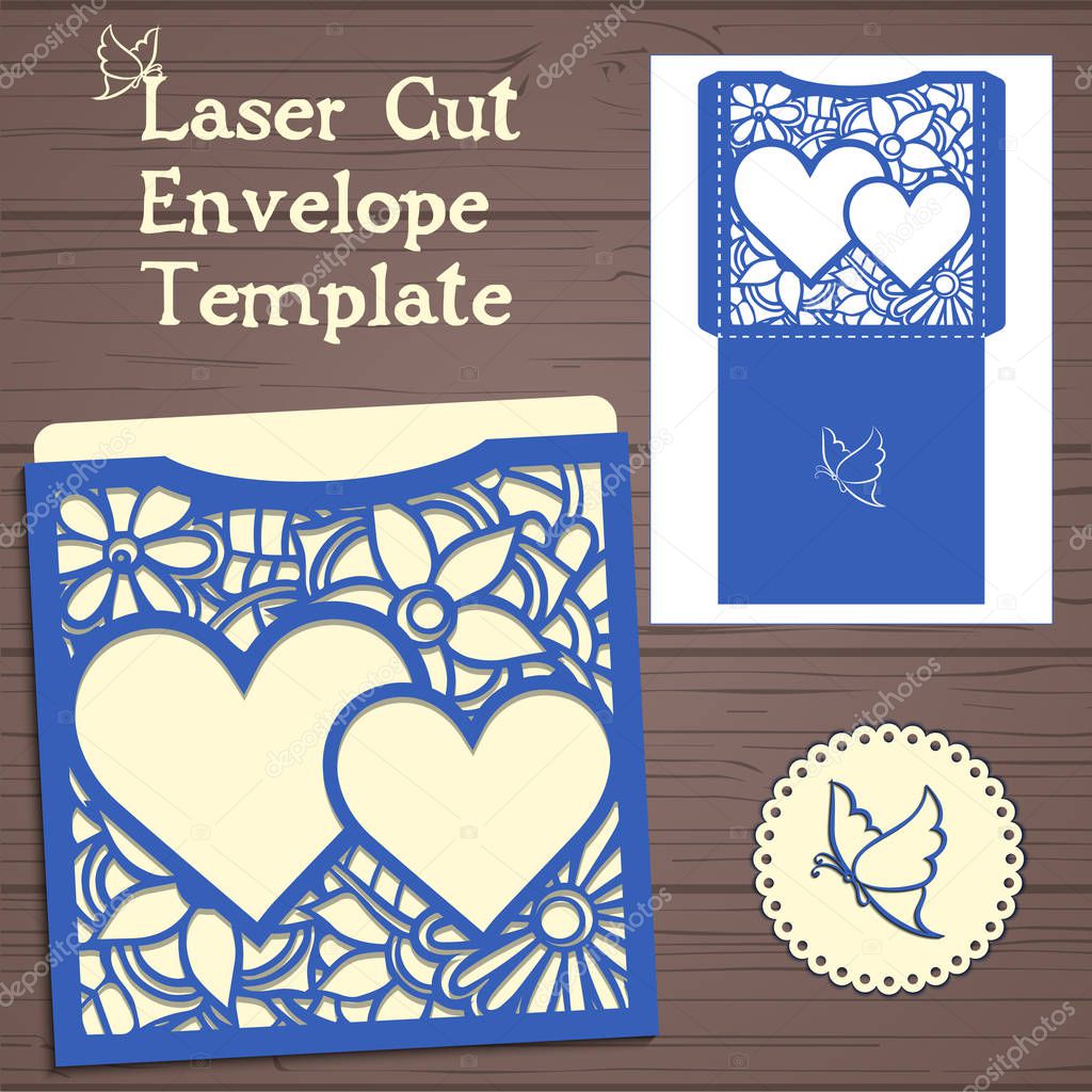 g plantilla de invitaci n. Sobres de invitaci n de boda con flores para ...