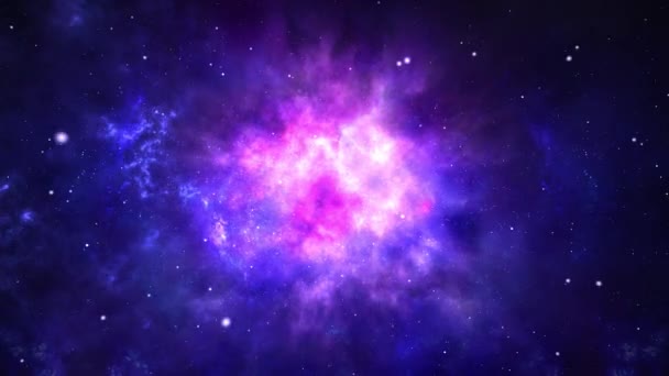 Scenic Animation Galaxy Outer Space Moving Stars Loop Animation ...