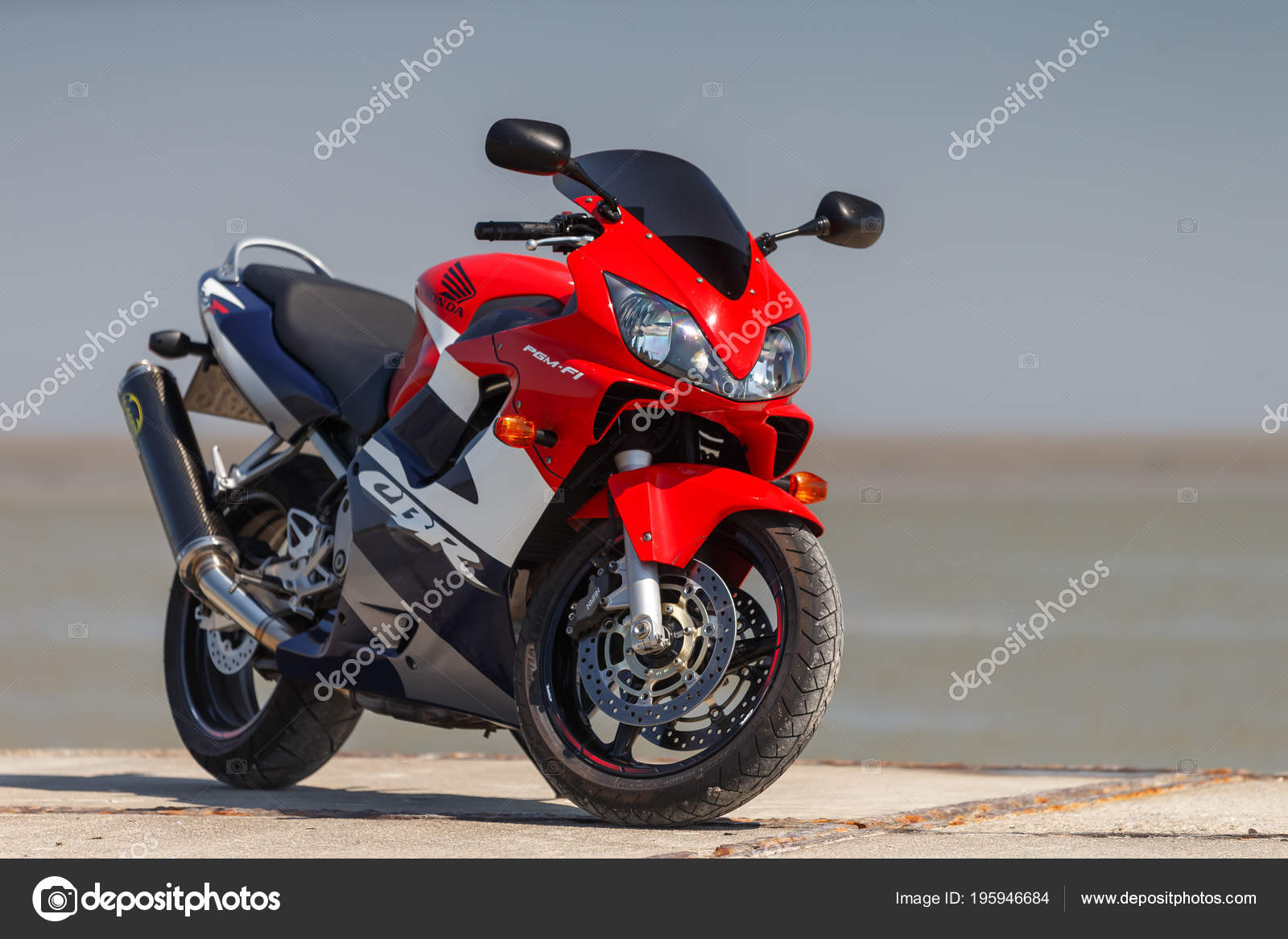 Motorbike Honda Blue