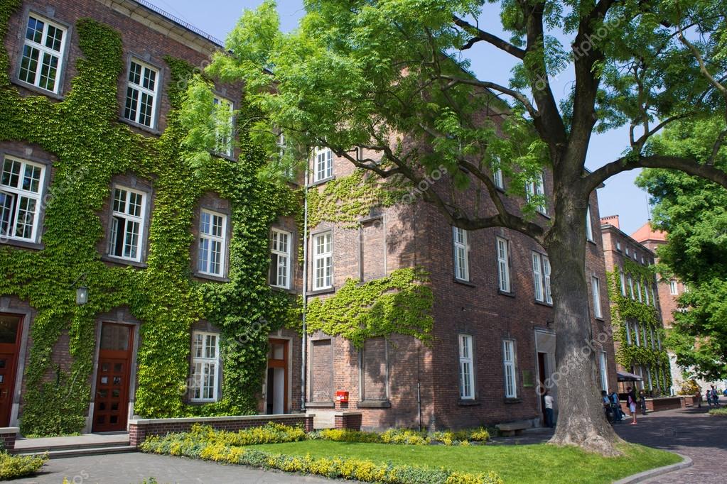 The building is an old austrian hospital on a Wawel hill. — Stock Photo ...