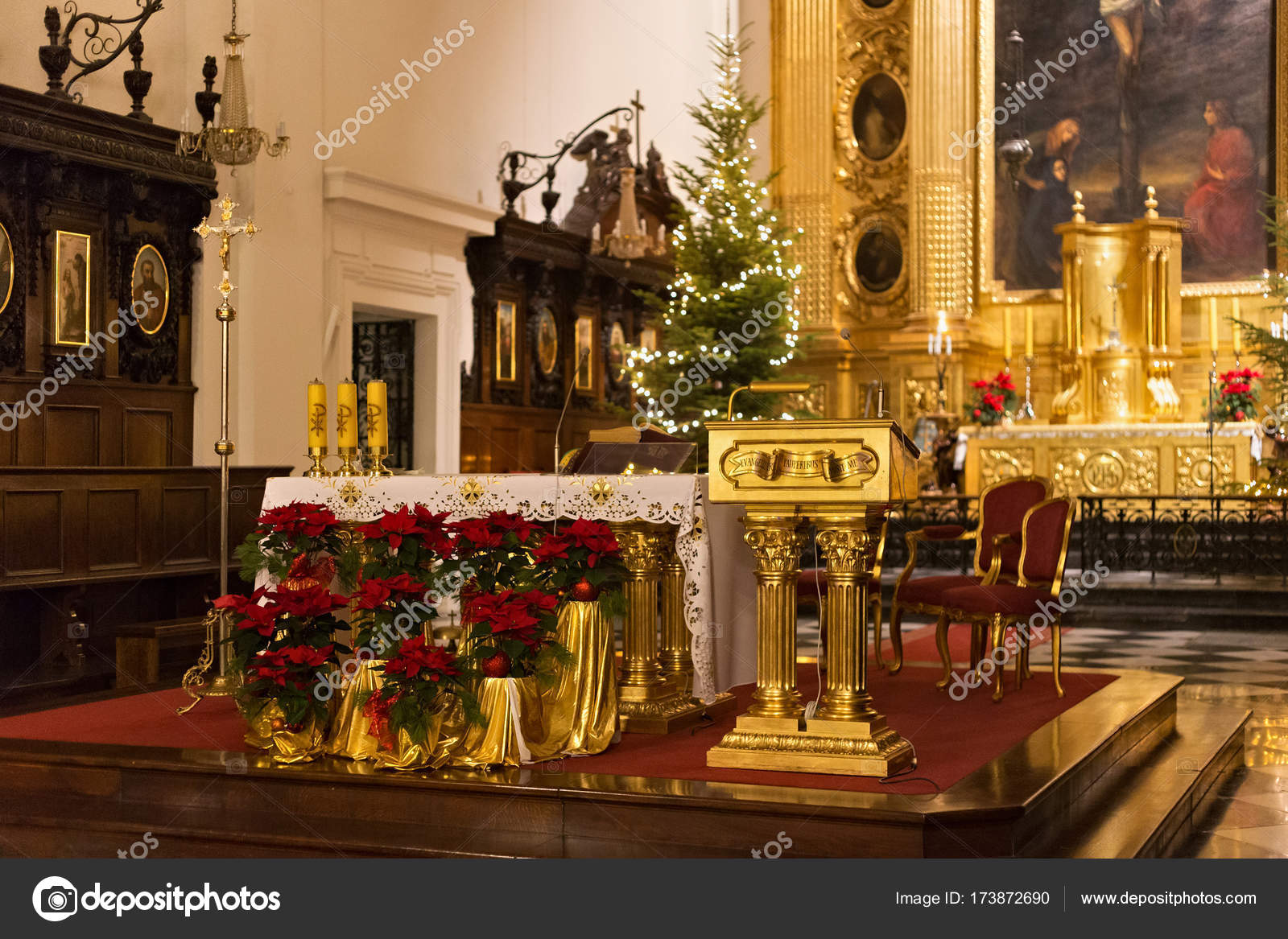 Lectern in the Roman Catholic Church of the Holy Cross (XV-XVI cent ...