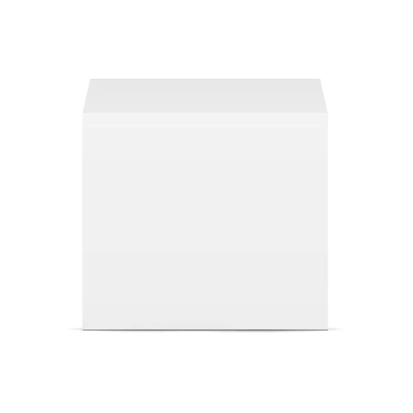 Set Rectangular Boxes Handle Front Side View Isolated White Background ...