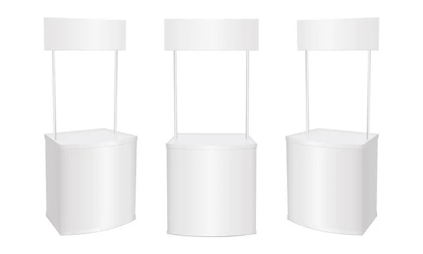 Promotor stand vector Vector Art Stock Images | Depositphotos