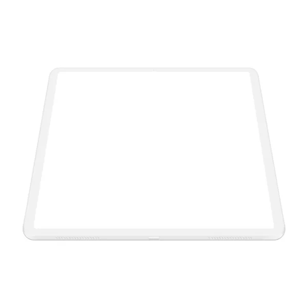 Clay Tablet Computer Mockup Perspective View Isolated White Background ...