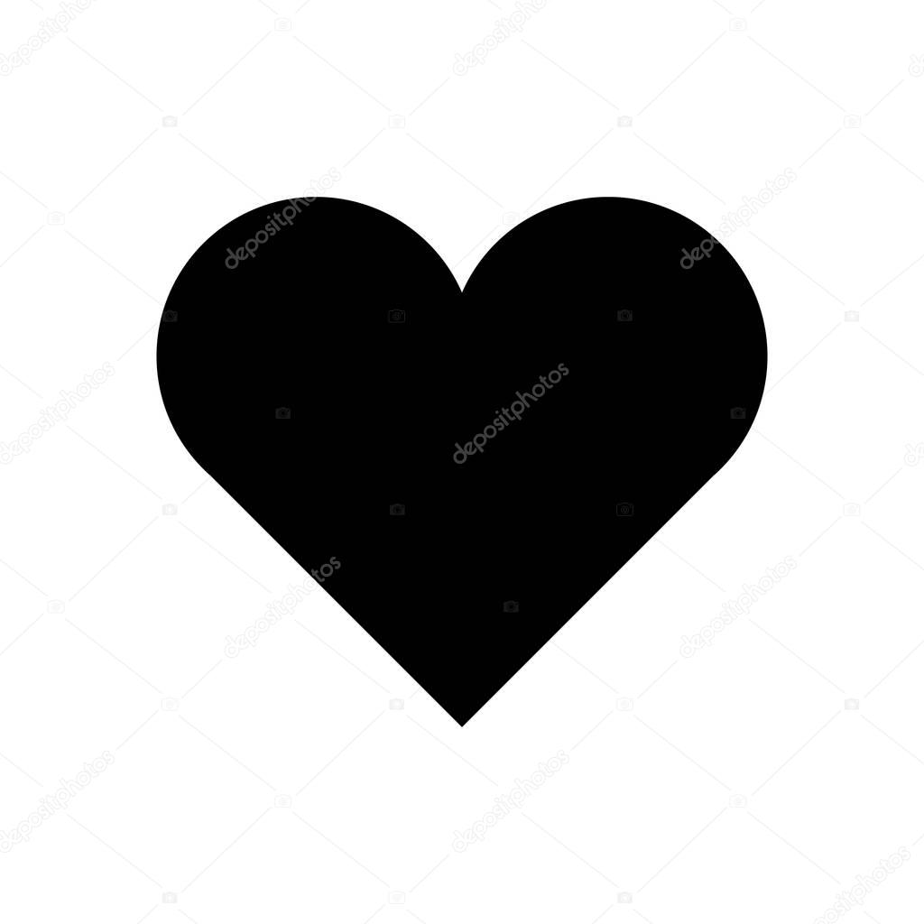 Vector of hart icon on white background Stock Vector Image by ©bigmetha ...