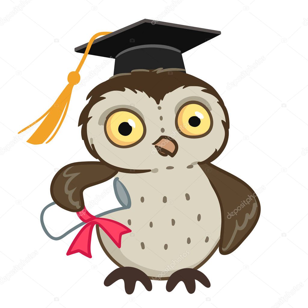 Graduation Owl Clip Art