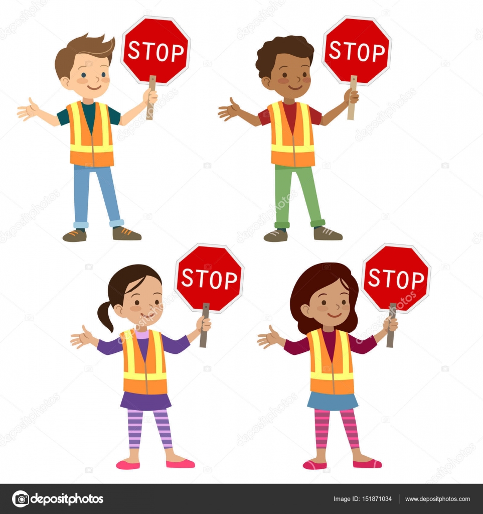 Multicultural School Children Clip Art