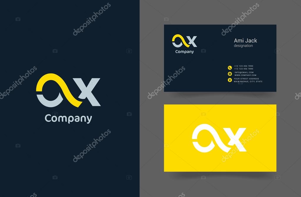 OX company logo illustration Stock Vector Image by ©deepzdzyn #128540468