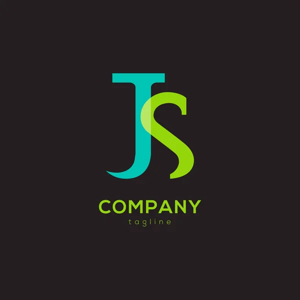 Js letters logo Vector Art Stock Images | Depositphotos
