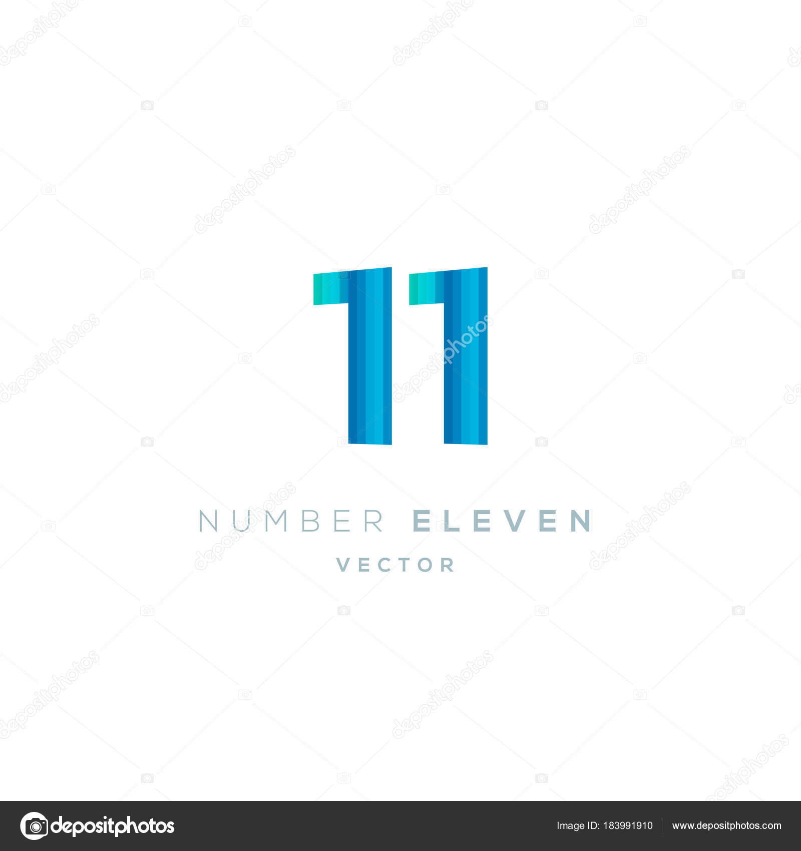 Number Eleven Logo