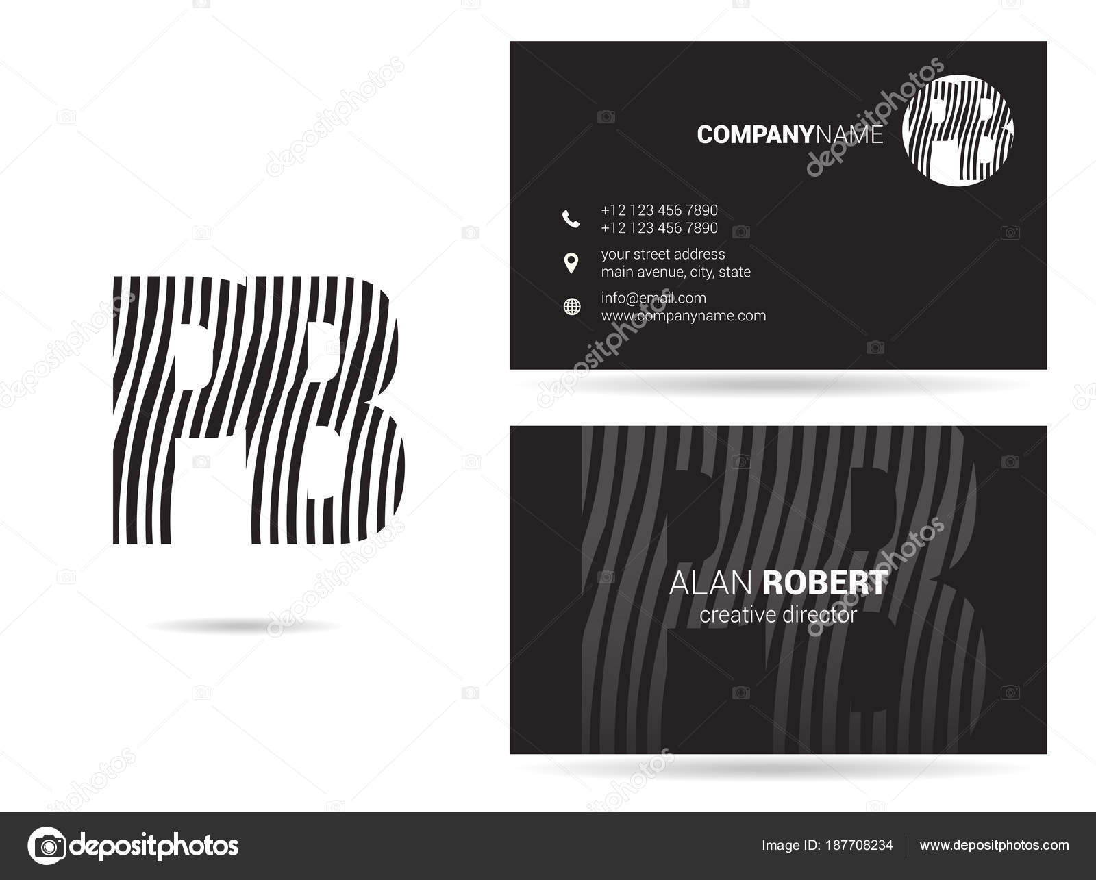 Multi Color Logo Business Card Template Stock Vector Image by ...