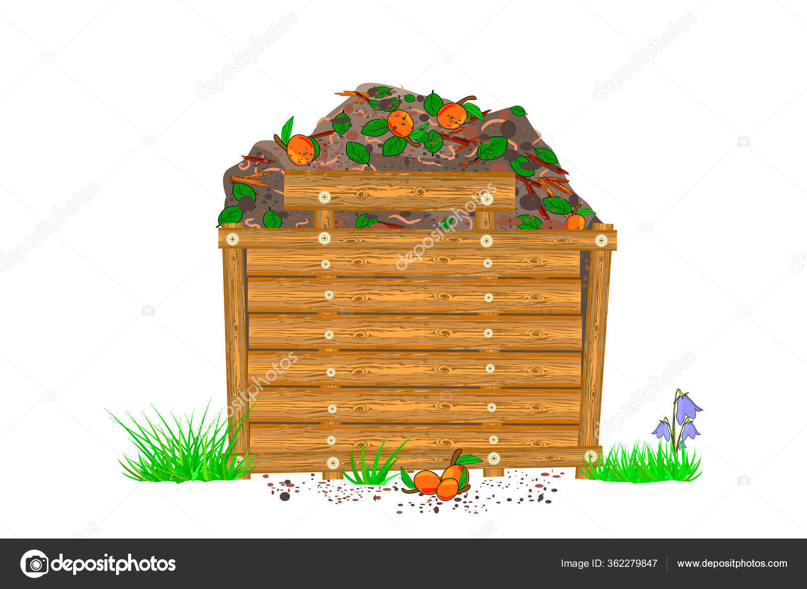 Compost Pile Clip Art