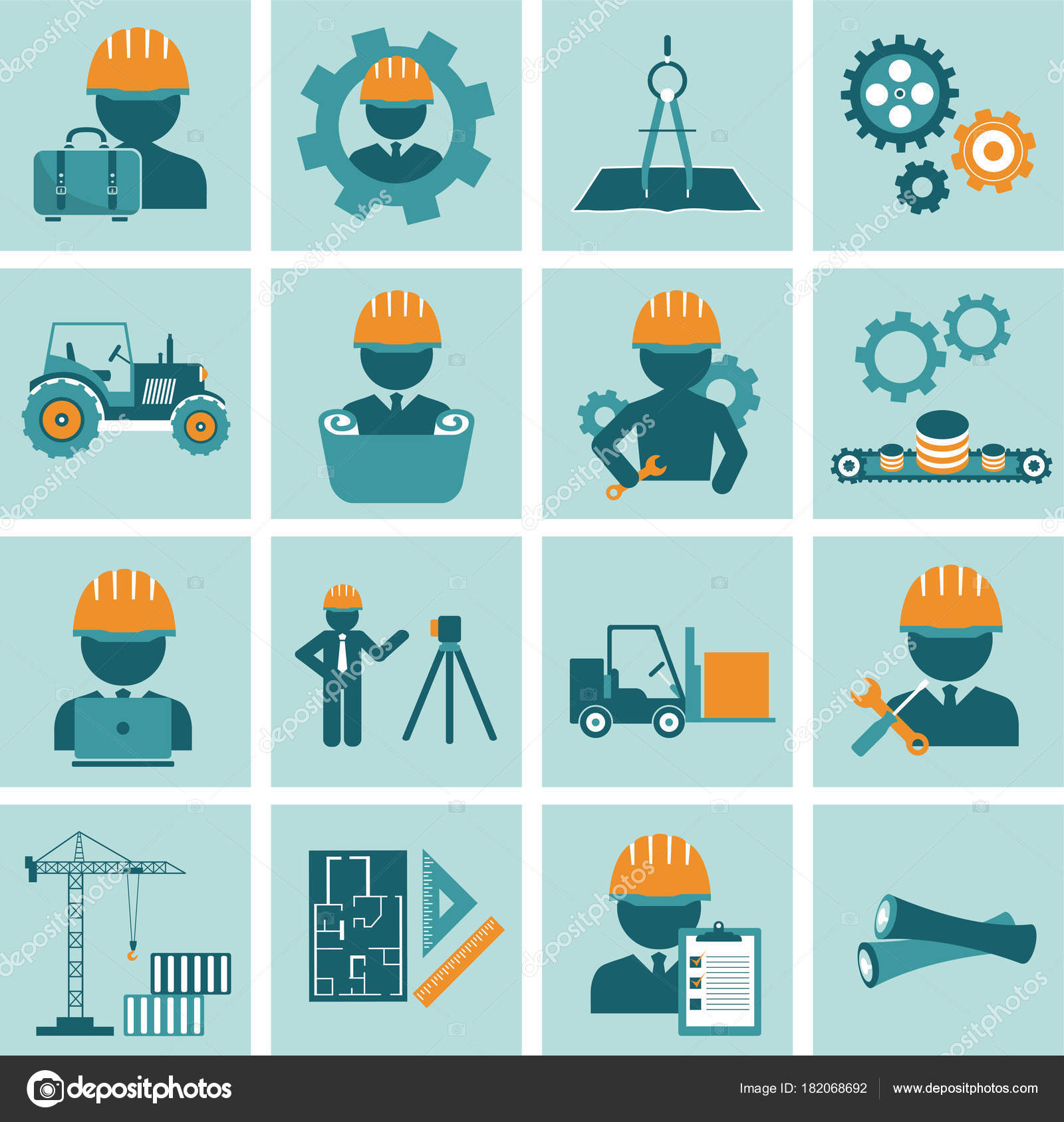 Manufacturing Icons Free Download