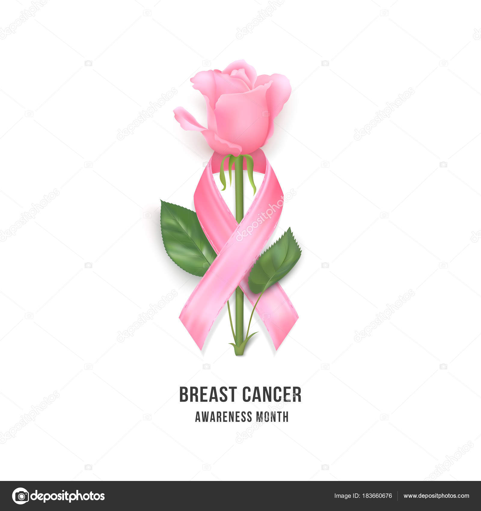 Pink Flowing Ribbons