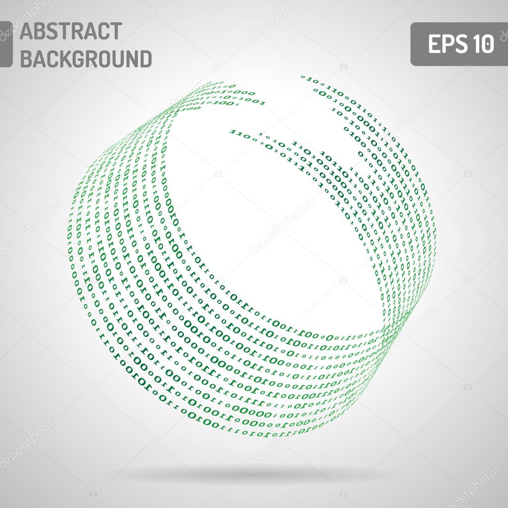 Computer binary code ⬇ Vector Image by © arthead | Vector Stock 125699020