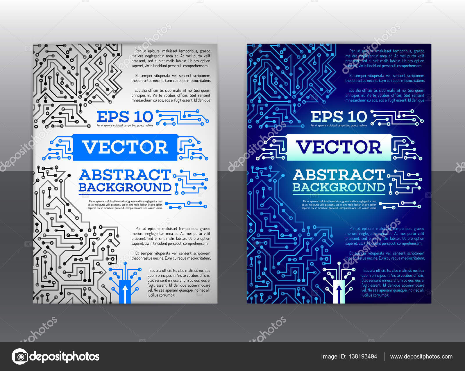 Technology scheme book cover layout Stock Vector Image by ©arthead ...