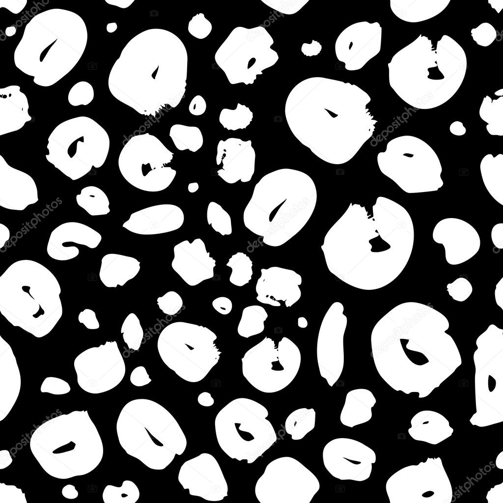 Cheetah skin seamless texture, leopard background Stock Vector Image by ...