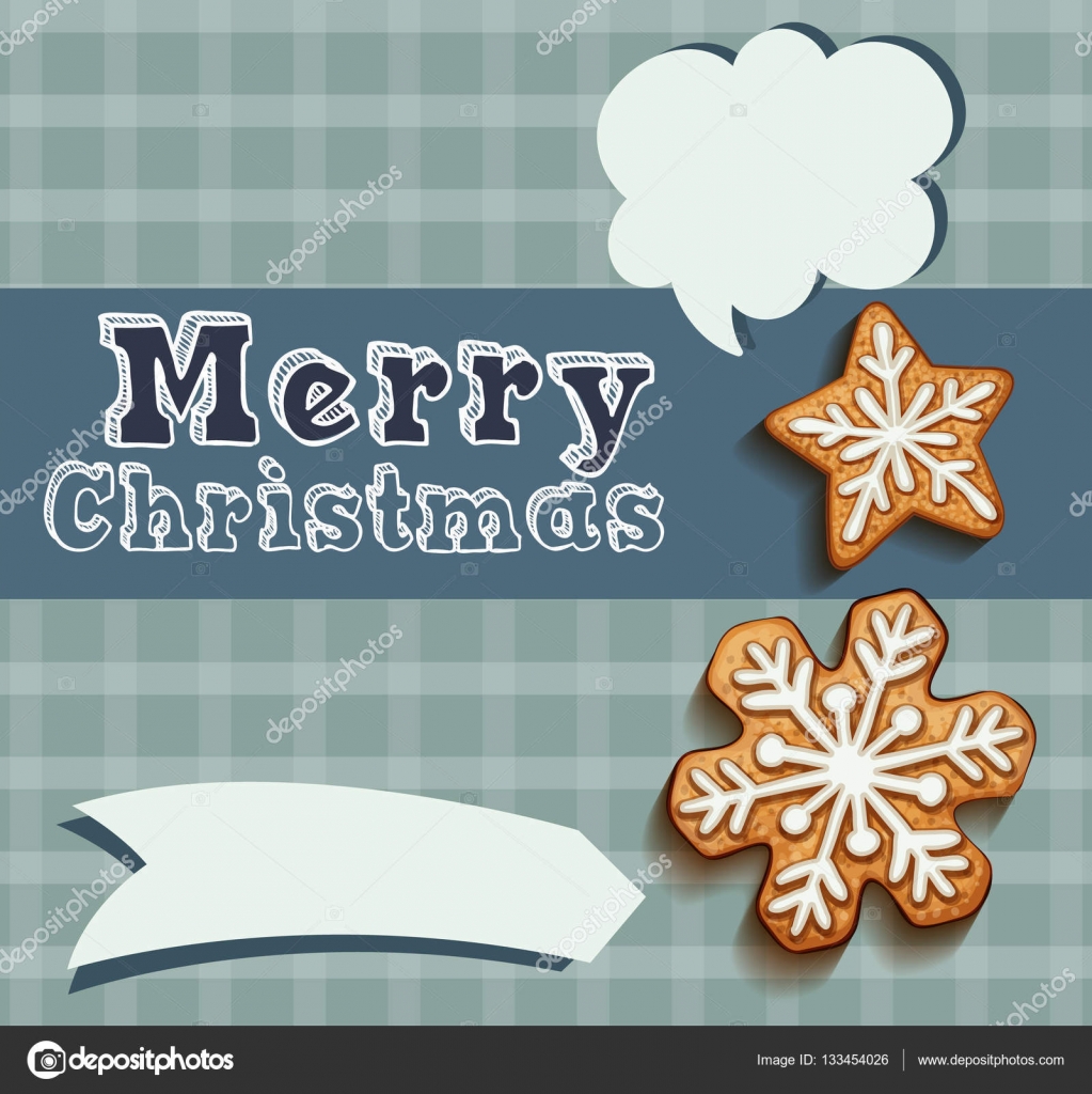 Christmas Text Balloon Vector Speech Bubble Stock Vector Image by ...